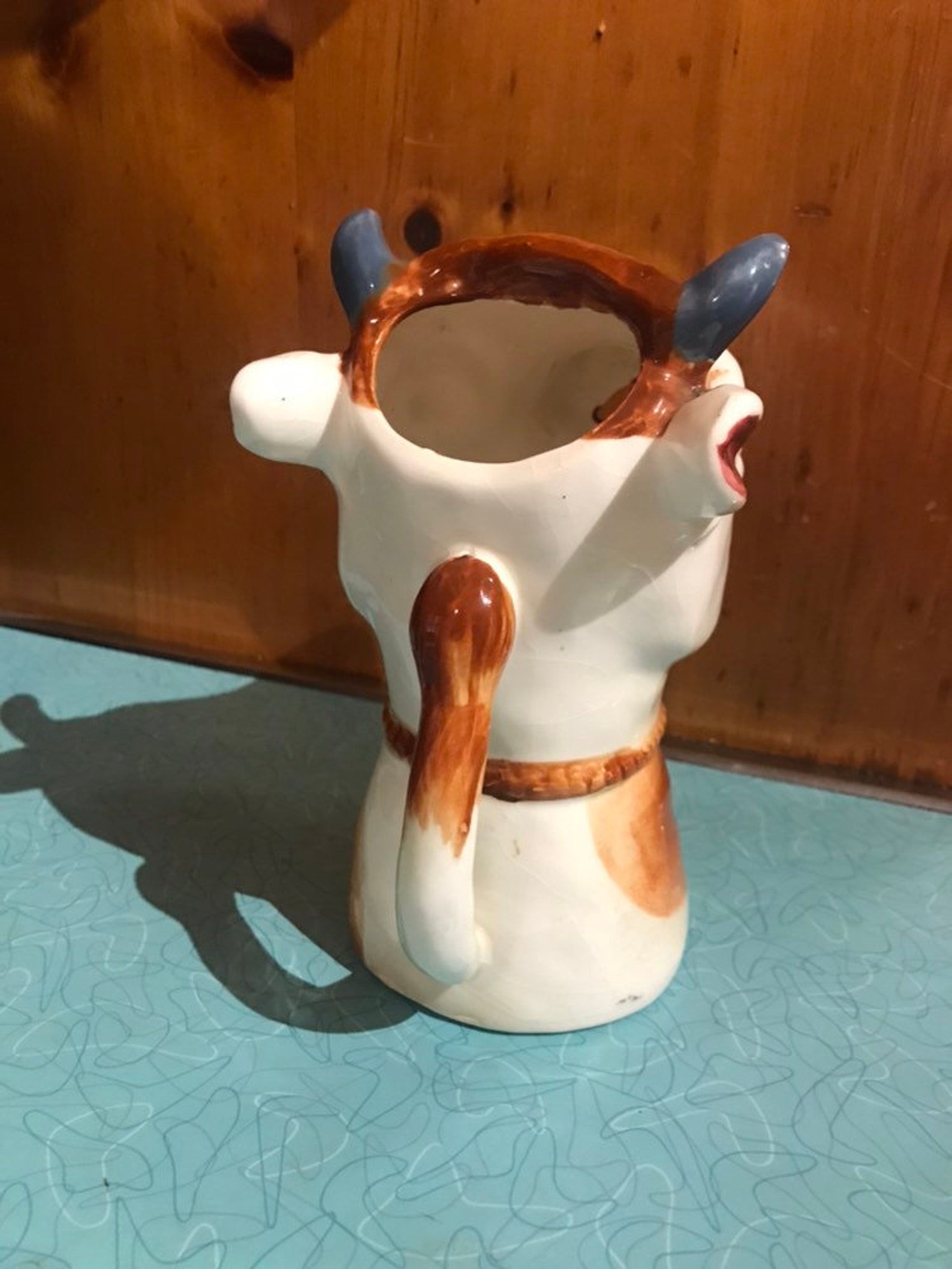 Vintage Cow Pitcher Ceramic Creamer Cow Pitcher Farmhouse - Etsy