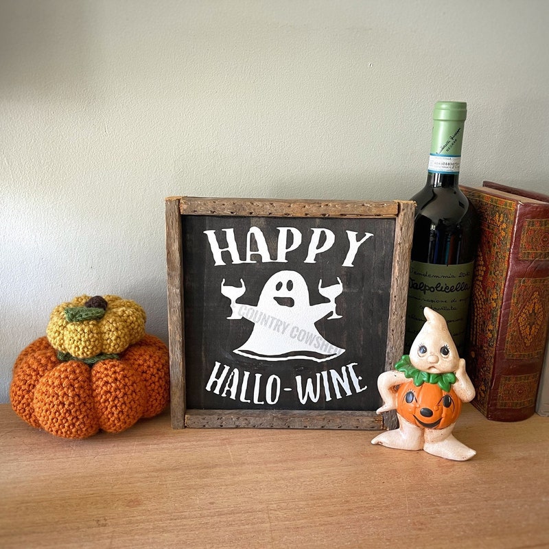 Wooden Wine Sign - Etsy