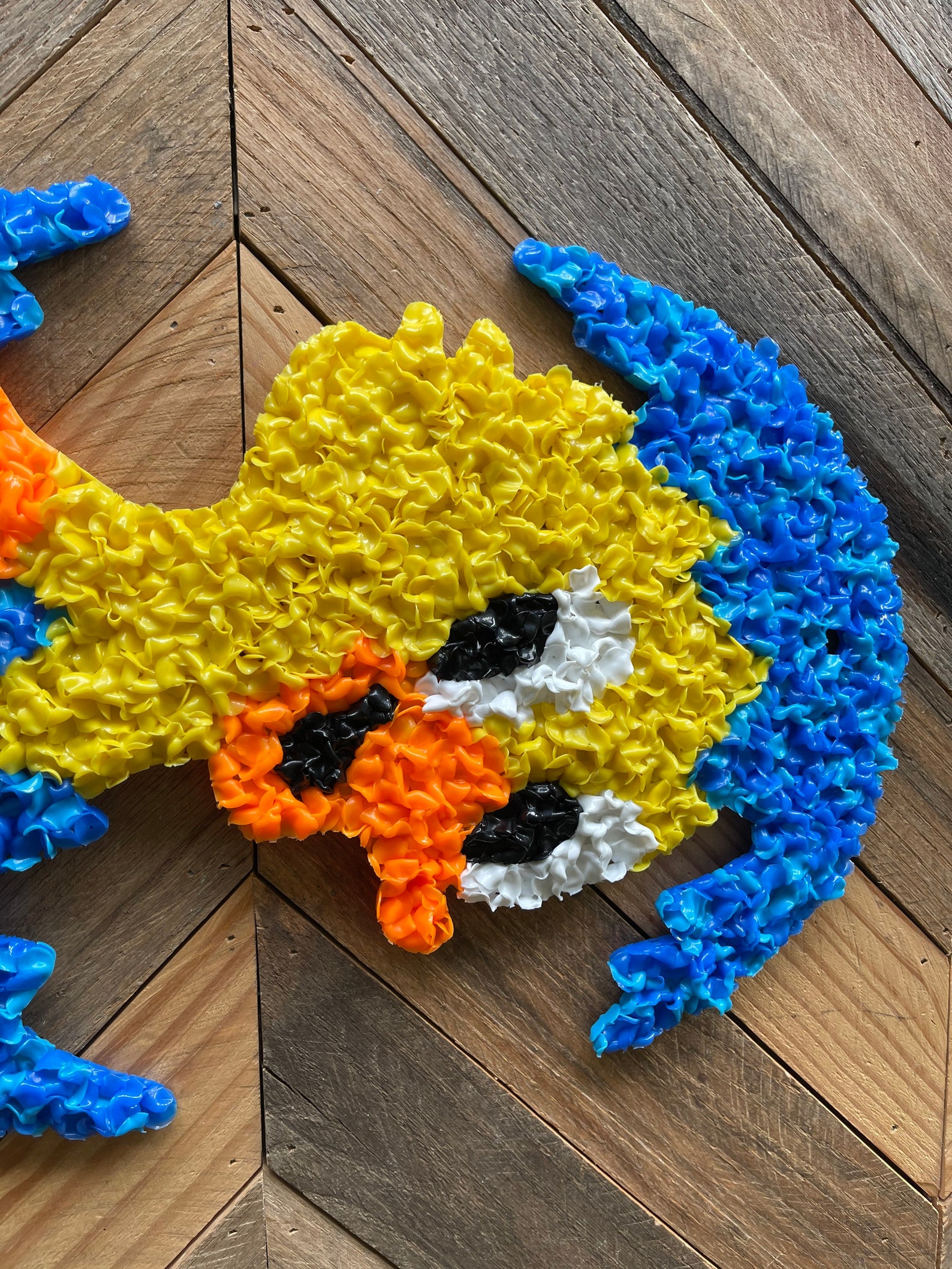 Baby Duck Popcorn Popcorn Duck Blue Egg Duck Vintage Door - Etsy