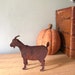Rusty Goat, Goat Decor, Medium Rusty Metal Goat, Rusty Metal Goat, Goat ...