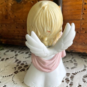Homco Figurine, Vintage Homco Angel, Christmas Angel, Holiday Angel ...