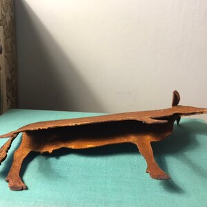 Rusty Goat goat decor small rusty metal goat goat lover | Etsy