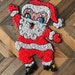Vintage Santa Popcorn, Vintage Door Decorations, Popcorn Santa, Melted ...