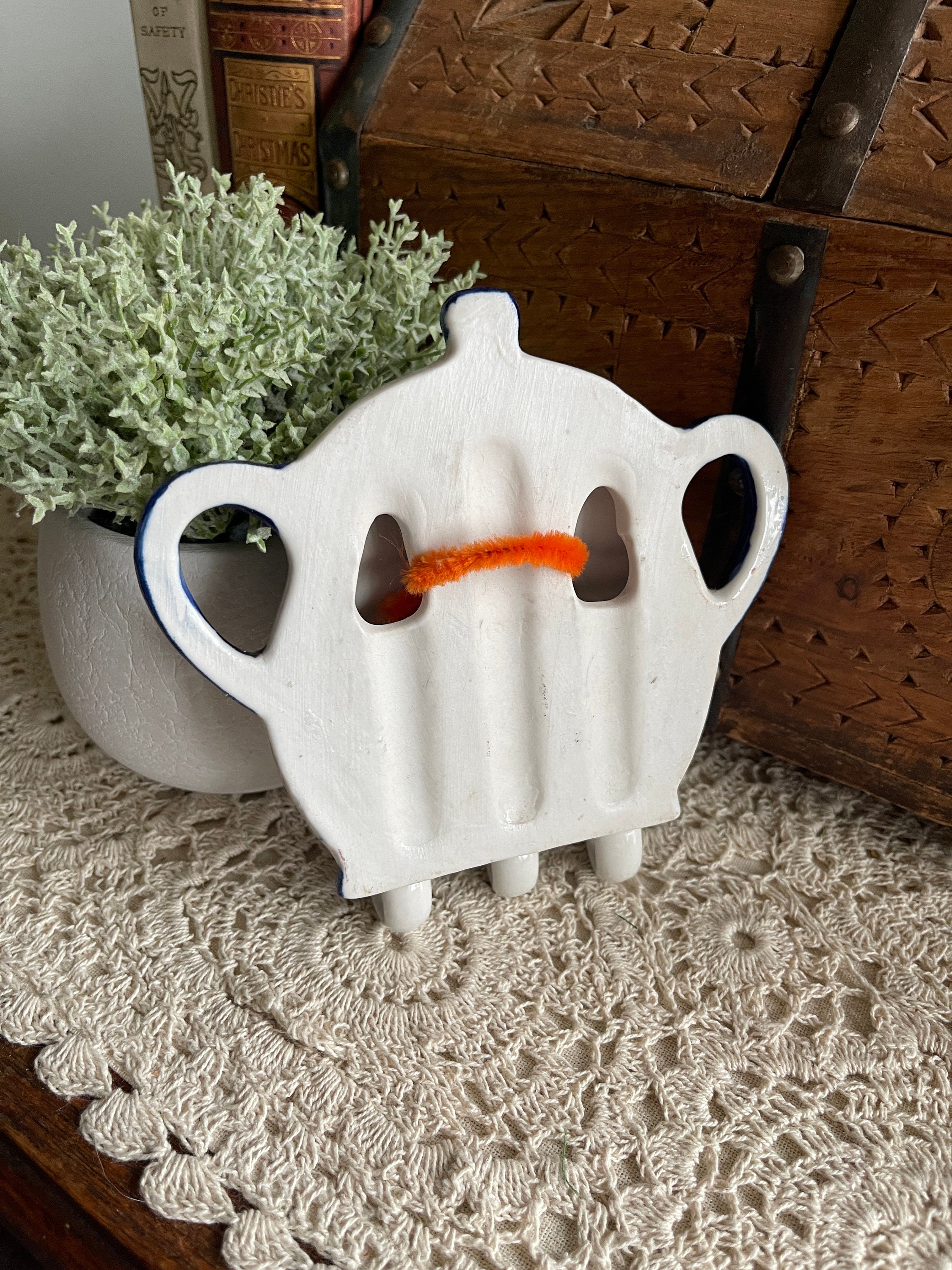 Teapot Rack, Ceramic Teapot Rack, Jewelry Rack, Vintage Rack, Tea Nook ...