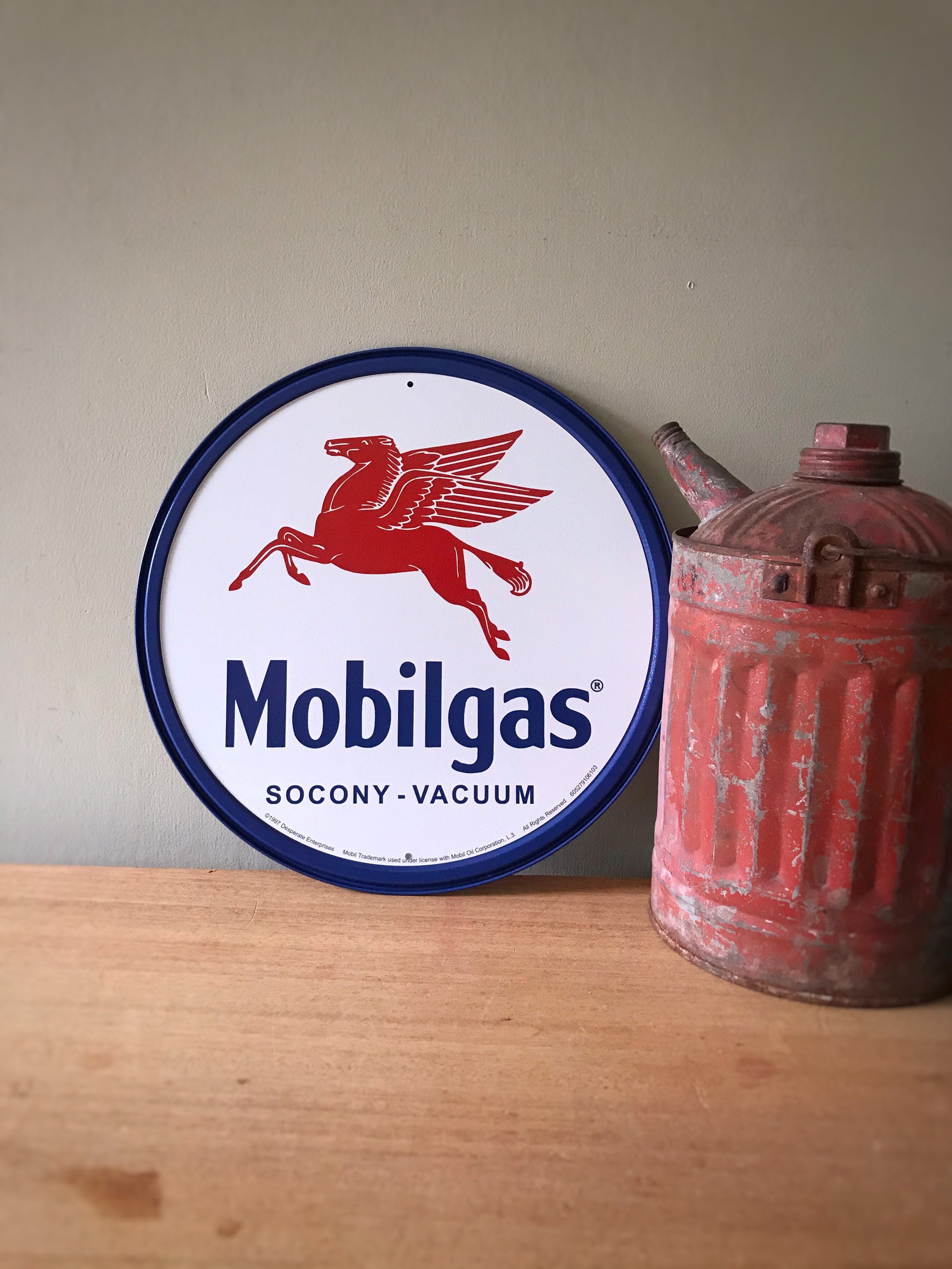 Vintage Inspired Metal Sign Gas sign Industrial Sign | Etsy