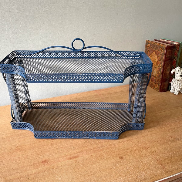 Vintage Metal Shelf - Etsy