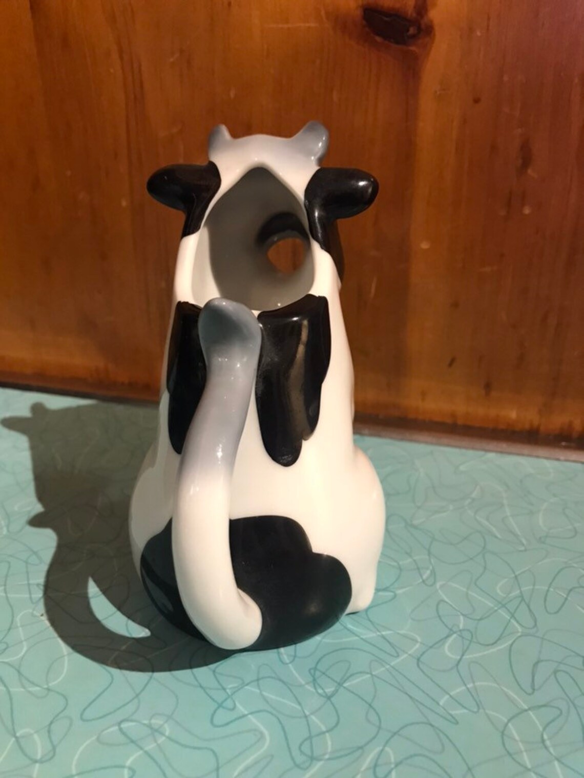 Black and White Cow Creamer, Holstein Cow Creamer, Cow Creamer ...