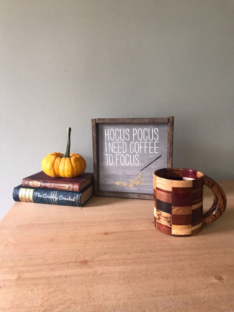 Hocus Pocus I Need Coffee to Focus Coffee Sign Hocus Pocus - Etsy