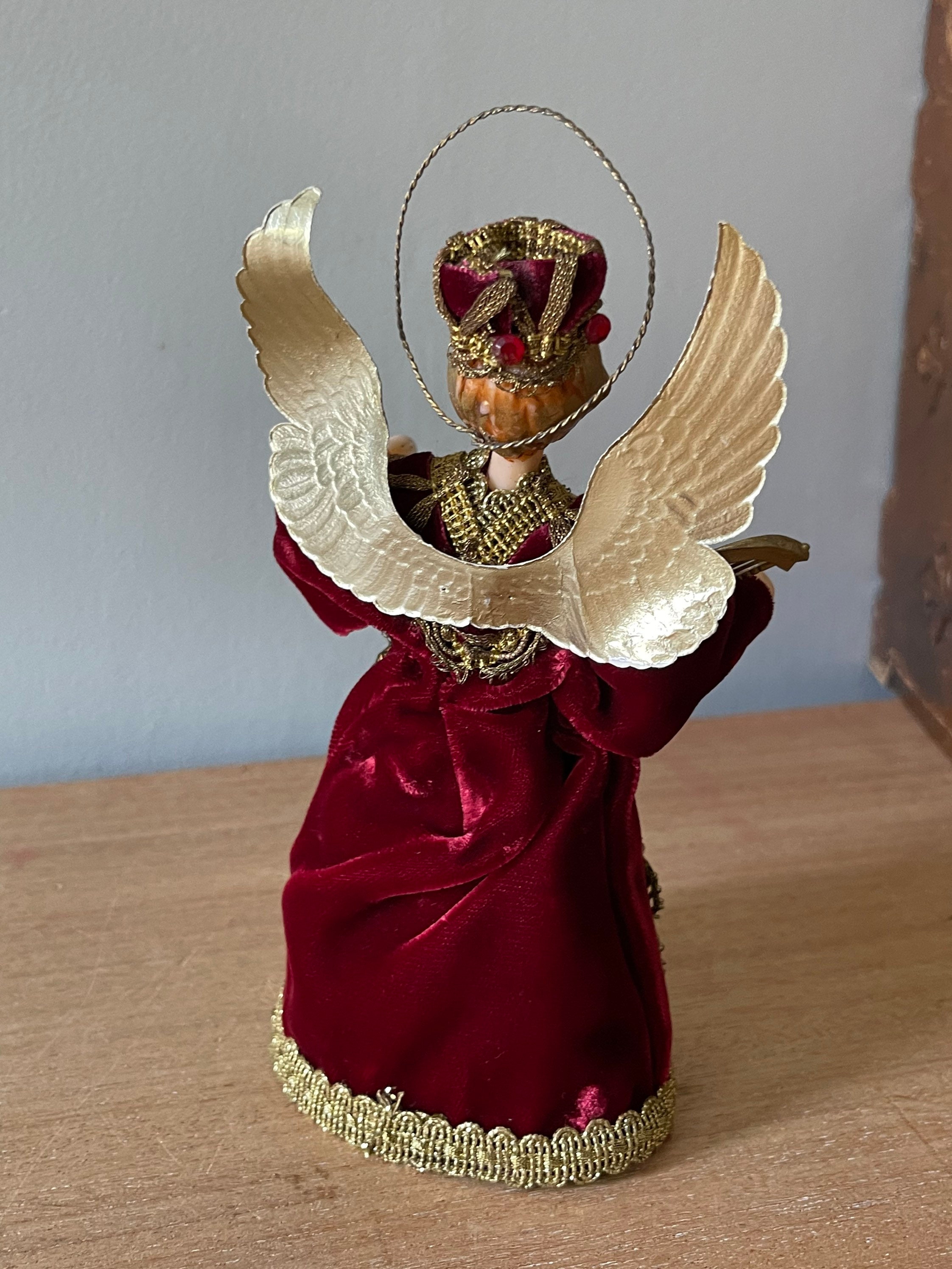 Vintage Angel Tree Topper Vintage Angel Angel Tree Topper - Etsy