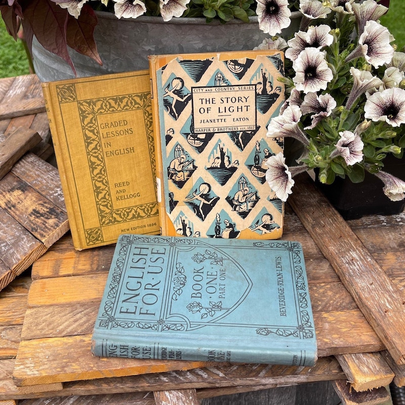 Antique Story Book - Etsy
