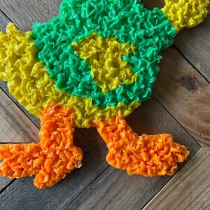 Popcorn Duck With Green Shirt, Vintage Door Decorations, Popcorn Duck ...