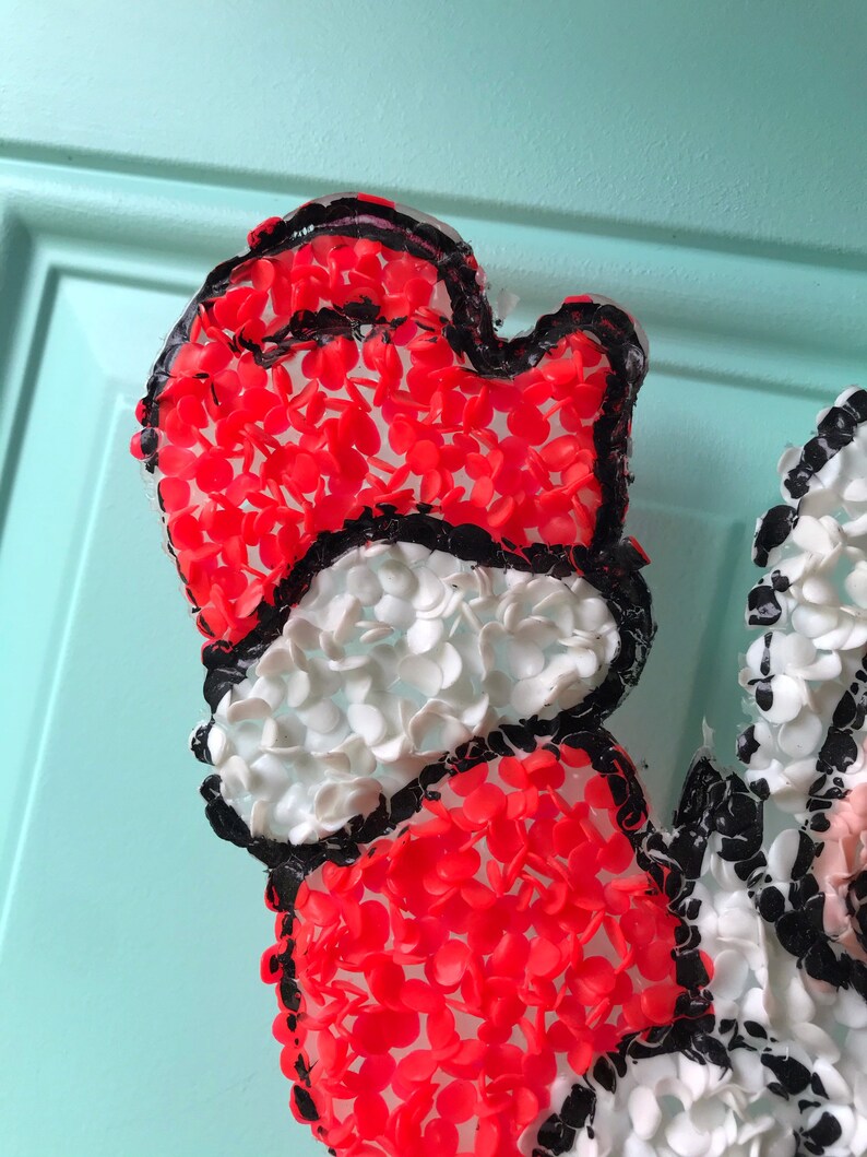 Vintage Santa Popcorn, Vintage Door Decorations, Popcorn Santa, Melted ...