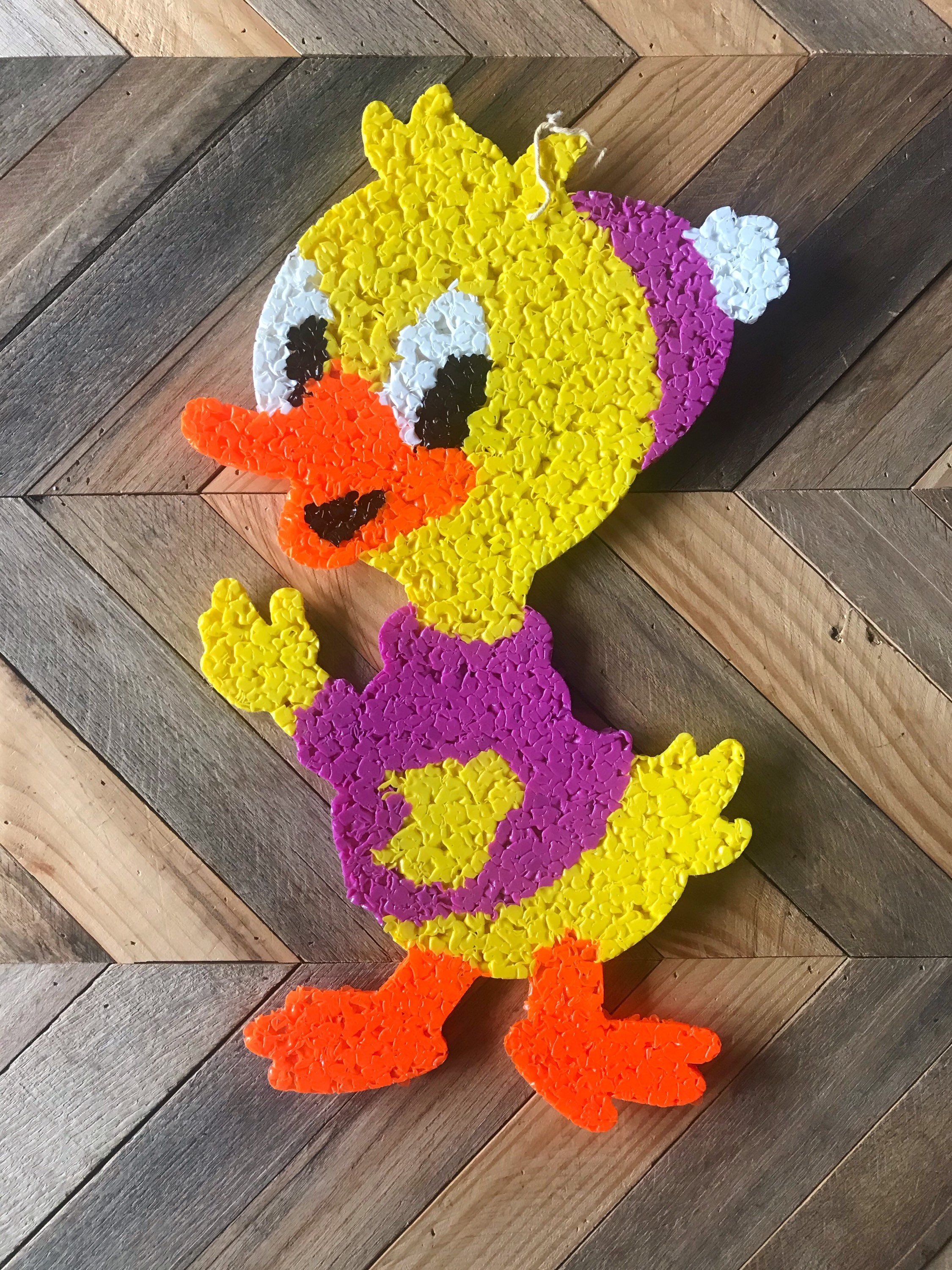 Duck Popcorn Art Popcorn Duck Vintage Door Decorations - Etsy