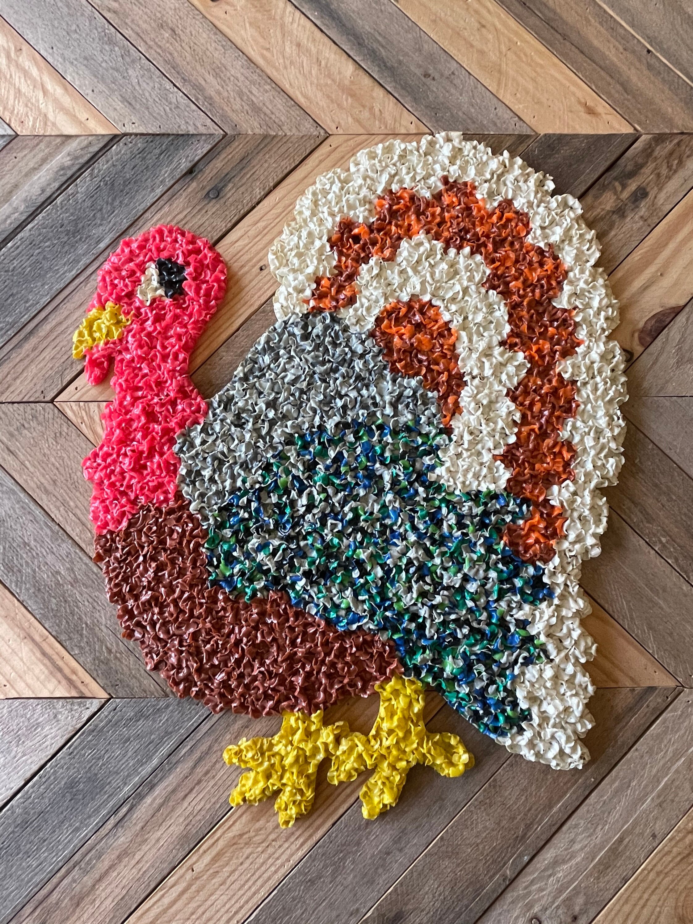 Big Vintage Popcorn Turkey Large Turkey Popcorn Turkey - Etsy