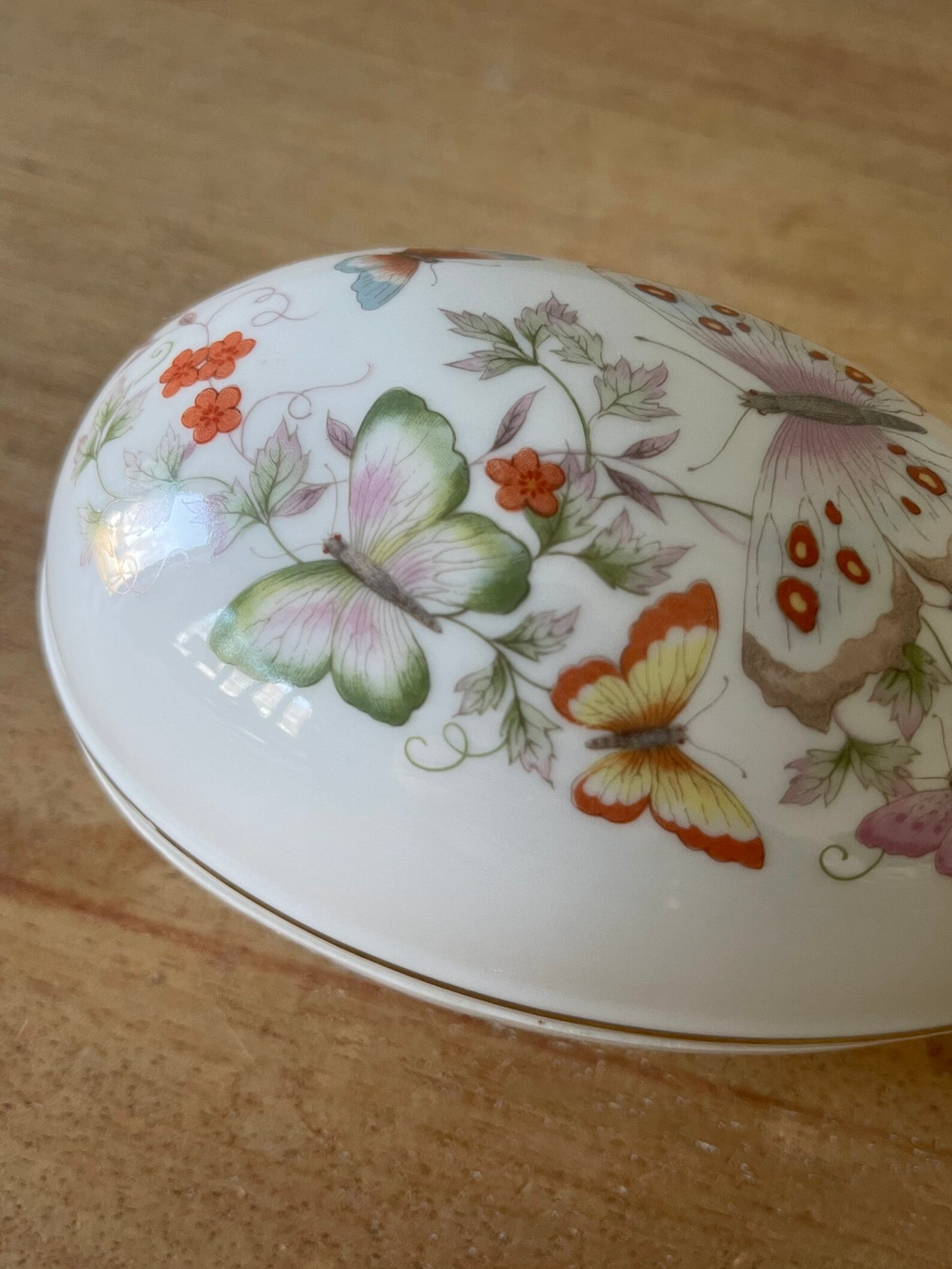 Vintage Avon Egg Shaped Trinket Avon Fine Porcelain - Etsy