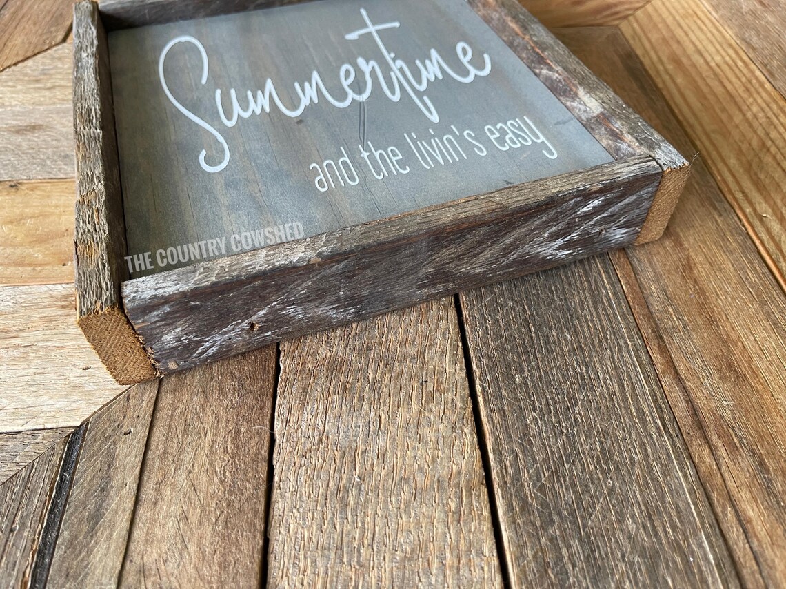 Summertime and the Livins Easysign, Sublime Sign, Beach House Sign ...