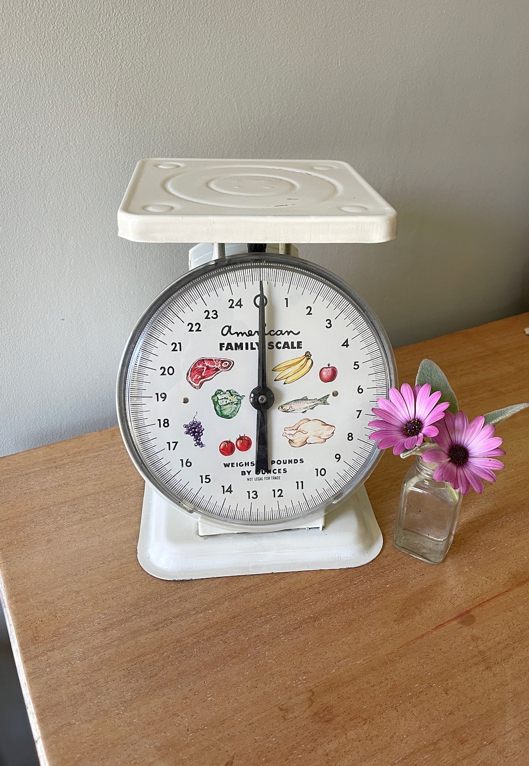Vintage Scale, Vintage American Family Scale, Vintage Kitchen Scale ...