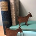 Rusty Goat, Goat Decor, Small Rusty Metal Goat, Goat Lover Gift, Unique ...