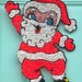 Vintage Santa Popcorn, Vintage Door Decorations, Popcorn Santa, Melted ...