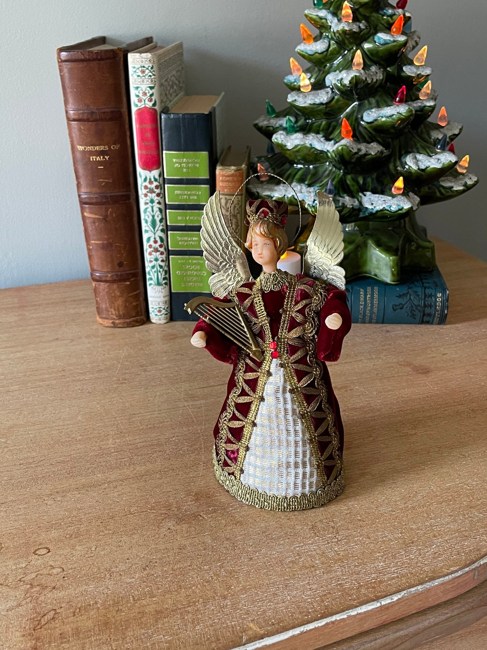 Vintage Angel Tree Topper Vintage Angel Angel Tree Topper - Etsy