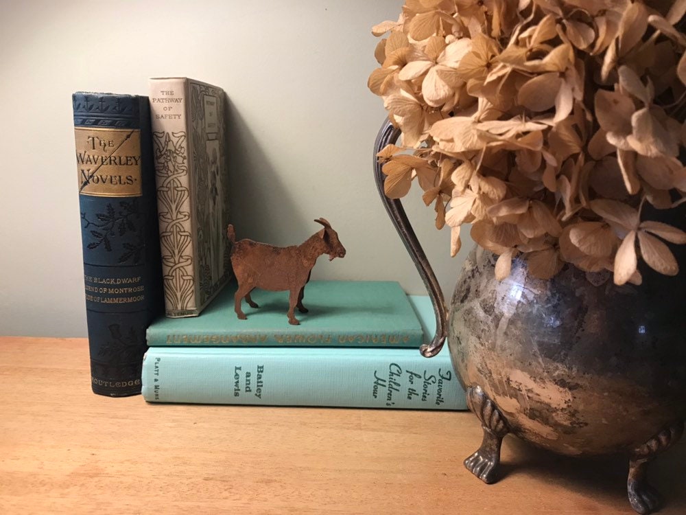 Rusty Goat Goat Decor Small Rusty Metal Goat Goat Lover - Etsy