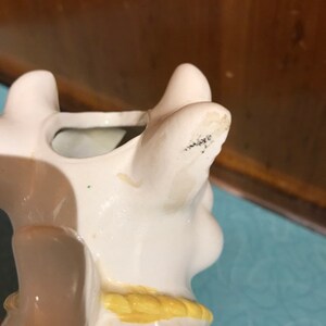 Vintage Bull Pitcher, White Cow Creamer, Ceramic Cow Pitcher, Vintage ...