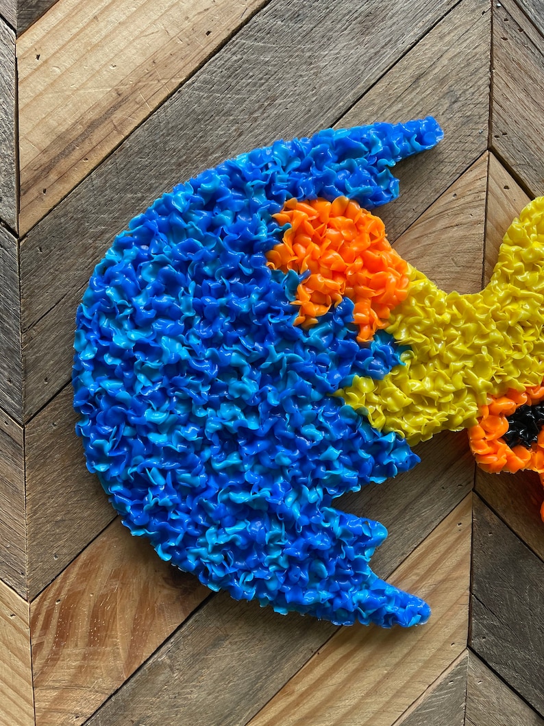 Baby Duck Popcorn Popcorn Duck Blue Egg Duck Vintage Door - Etsy