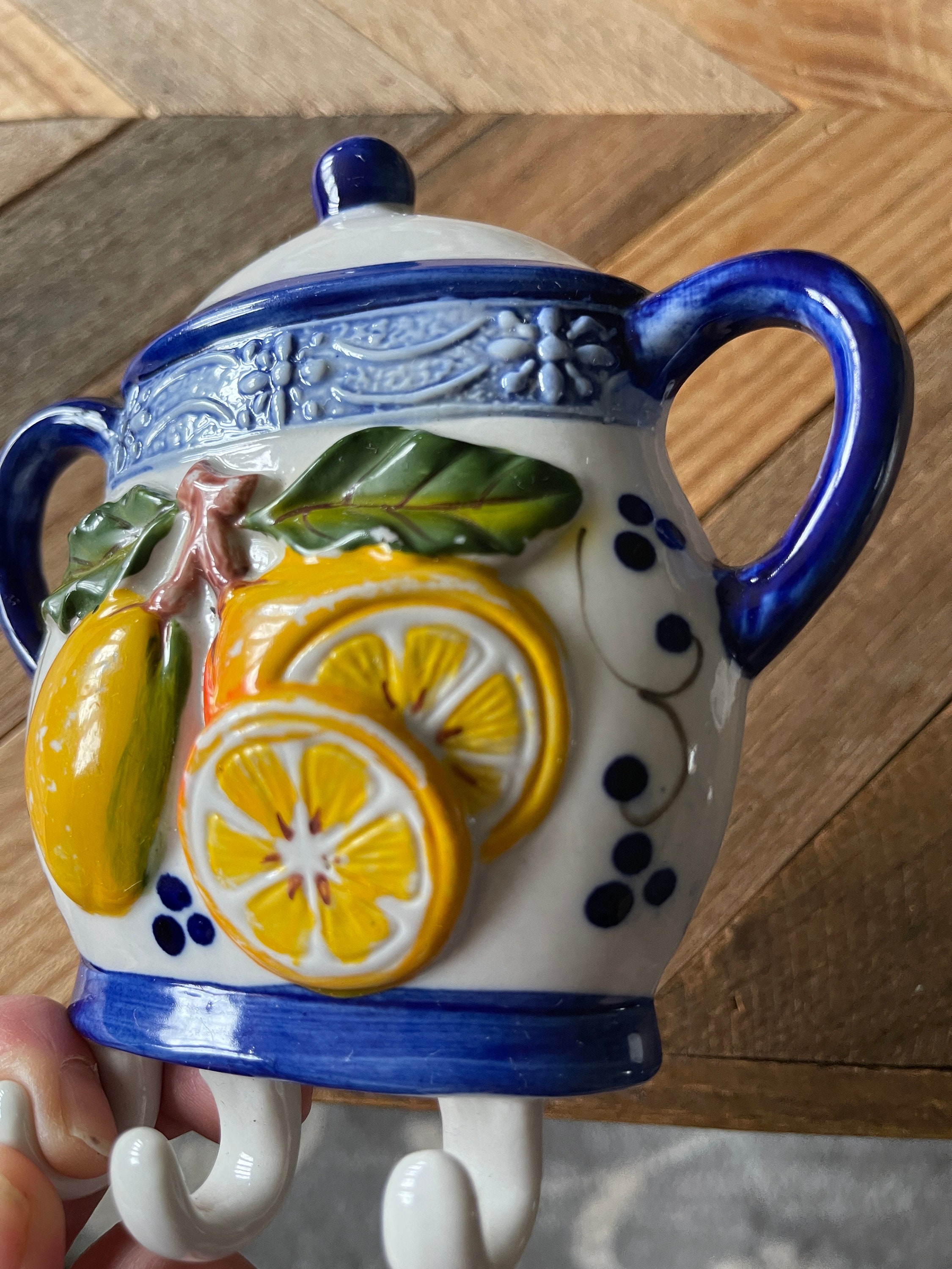 Teapot Rack, Ceramic Teapot Rack, Jewelry Rack, Vintage Rack, Tea Nook ...