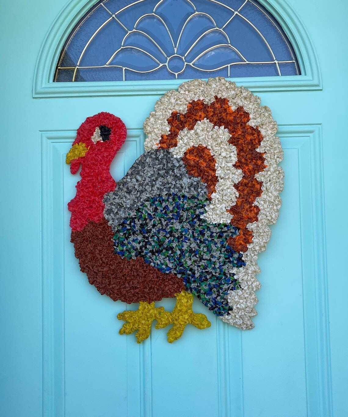 Big Vintage Popcorn Turkey Large Turkey Popcorn Turkey - Etsy