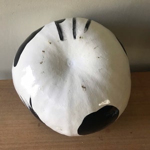 Hand-painted Cow Gourd, Vintage Cow Gourd, Unique Cow Painting, Cow ...