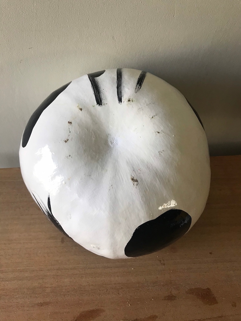 Hand-painted Cow Gourd, Vintage Cow Gourd, Unique Cow Painting, Cow ...