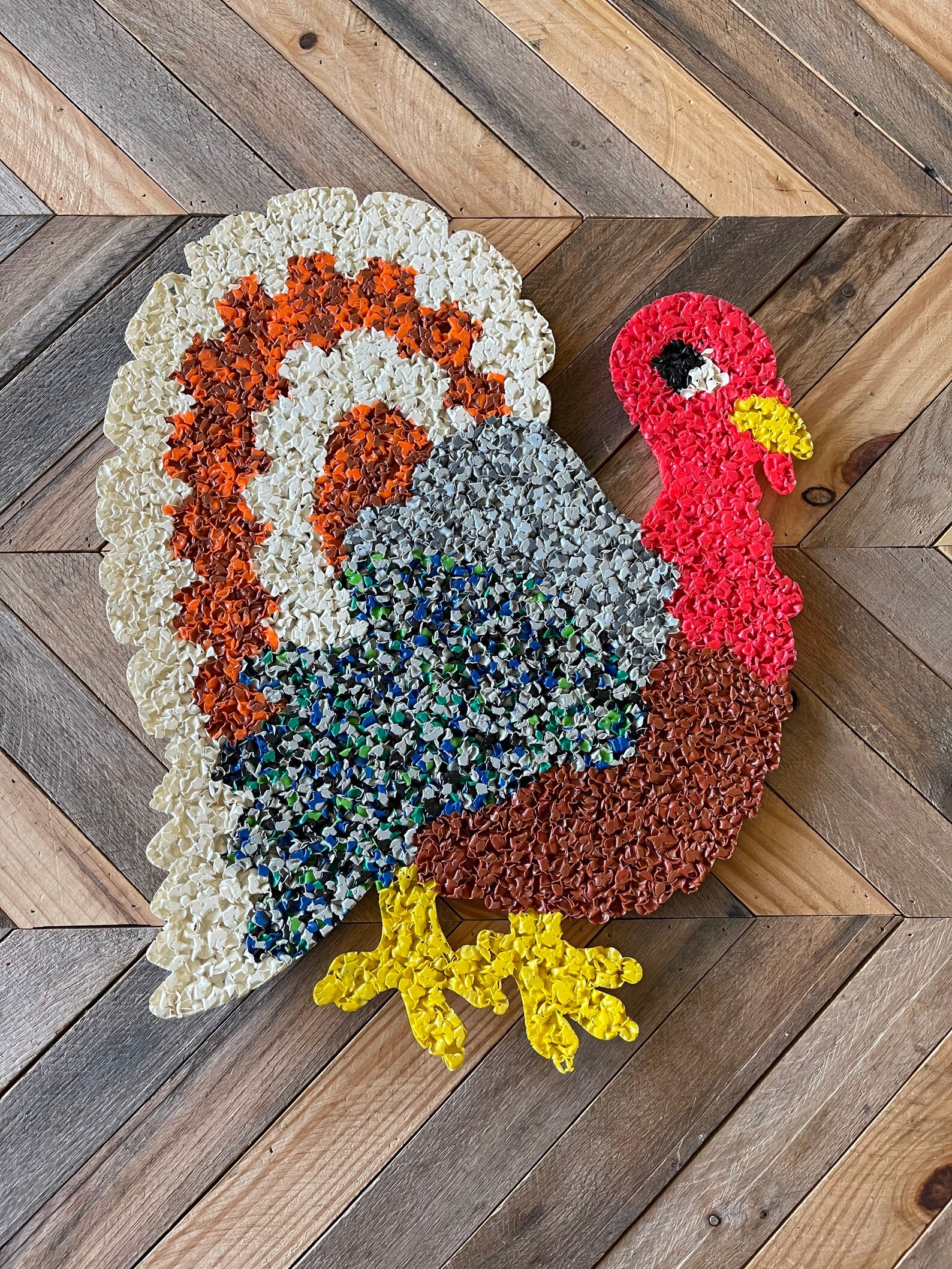 Big Vintage Popcorn Turkey Large Turkey Popcorn Turkey - Etsy