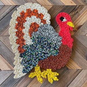 Big Vintage Popcorn Turkey Large Turkey Popcorn Turkey - Etsy