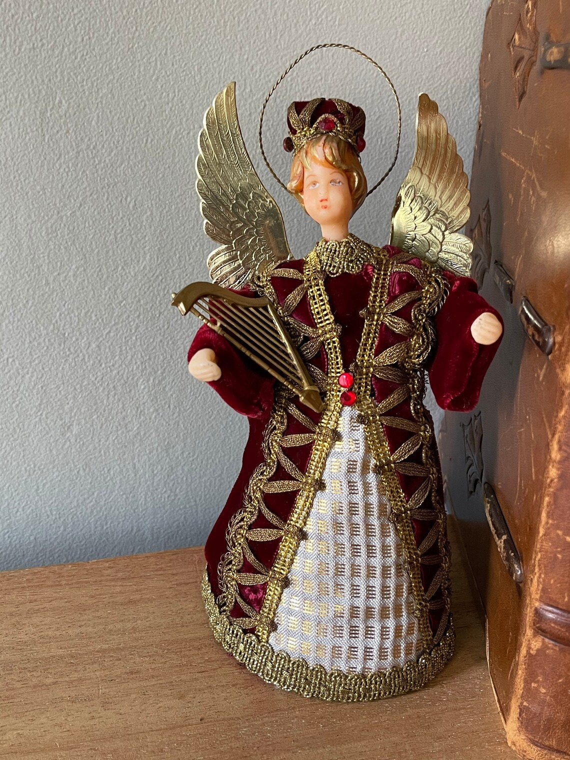Vintage Angel Tree Topper Vintage Angel Angel Tree Topper - Etsy