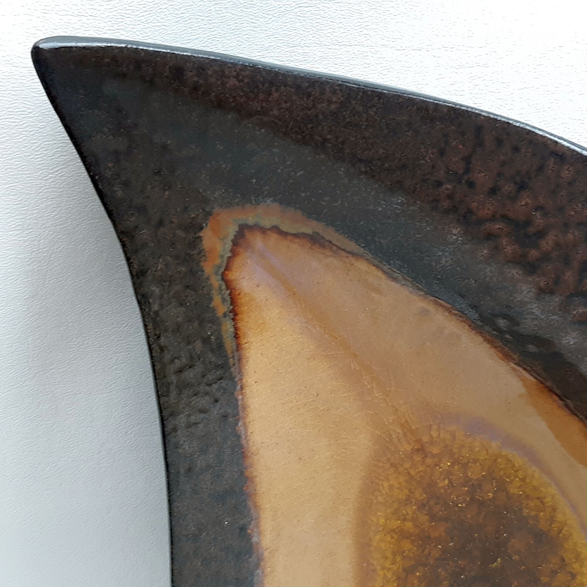 Bombay Company, "brown Amber Lava Drip (mcm)" - One (1) Large ...