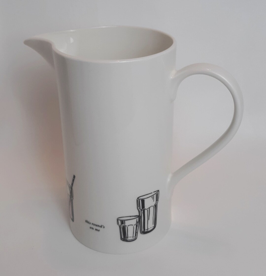 Lenox ( Kate Spade ) "concord Square, Cause a Stir" Pitcher - NEW, NIB ...