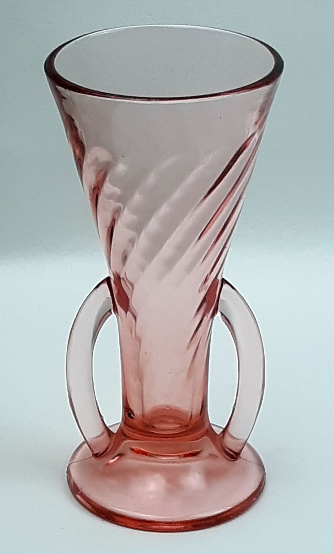 Imperial Glass, "twisted Optic, Pink" 1930s (depression Glass) - One (1 ...