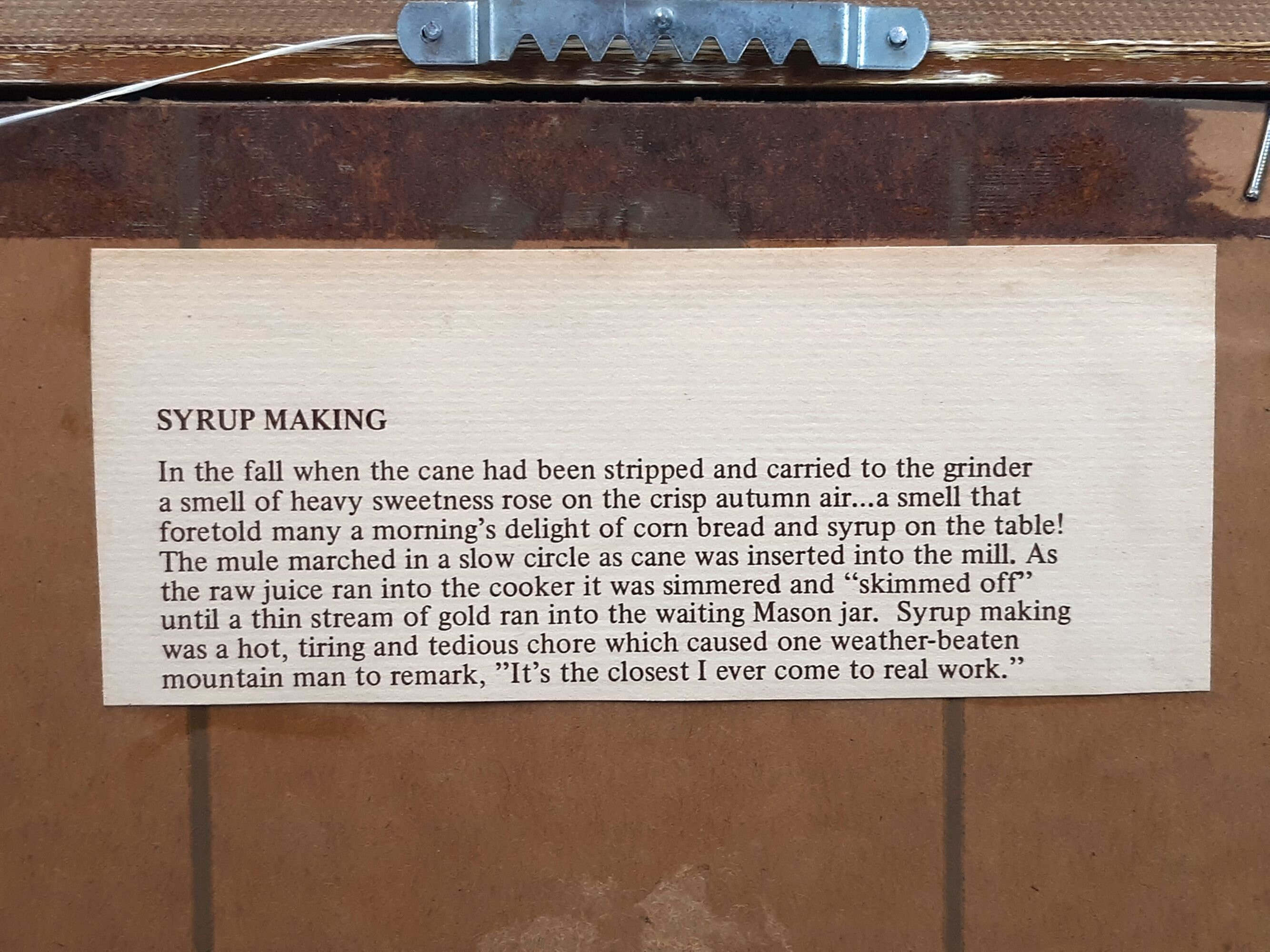 Art framed John Kollock Drawing Syrup Making - Etsy