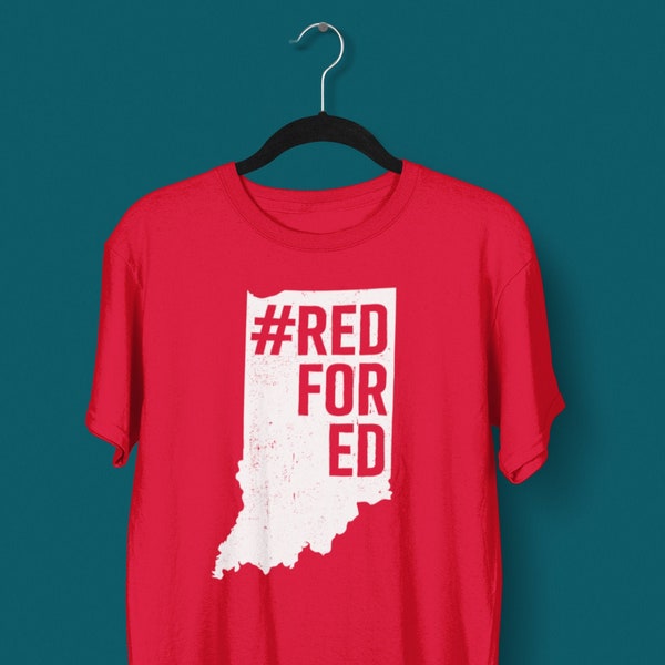 Red for Ed Tshirt - Etsy