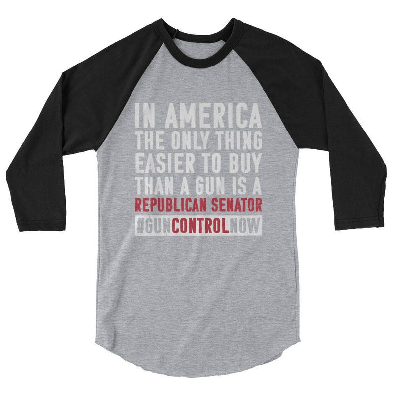 Anti Gun Shirt : Gun Reform Shirt Raglan Baseball Anti-gun T - Etsy