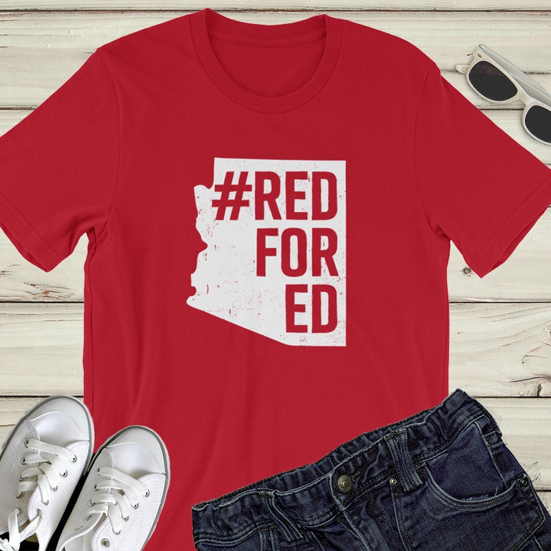 Red for Ed Tshirt - Etsy