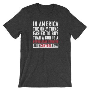 Anti Gun Shirt : Anti-gun T Shirt, Gun Reform Shirt, Gun Control Shirt ...