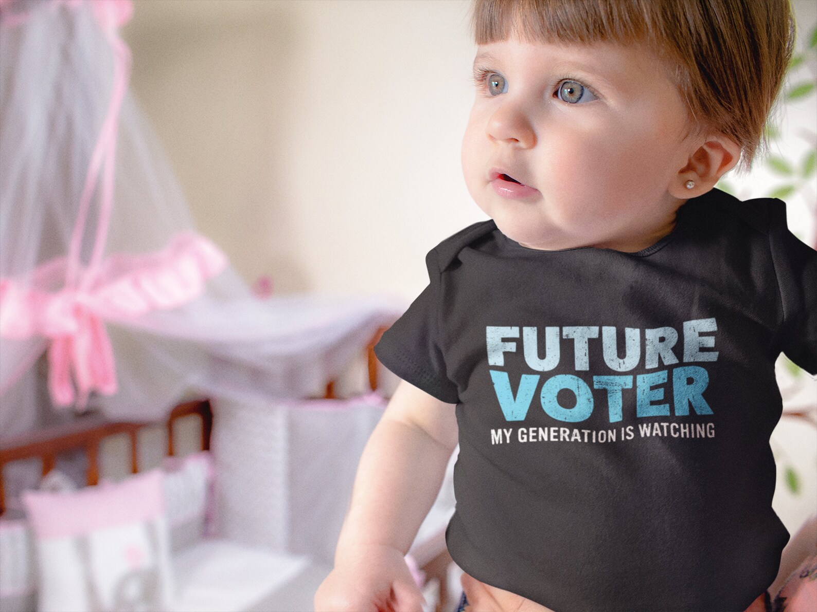 Future Voter Baby Bodysuit Political Baby Apparel : Baby - Etsy
