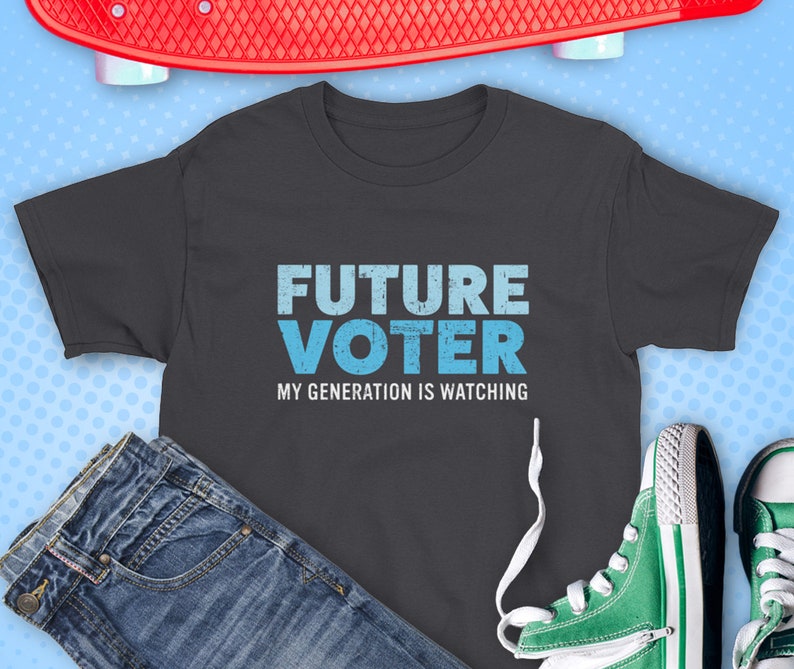 Future Voter Shirt, Political Shirt for Kids : Kids Protest Shirt, Vote ...
