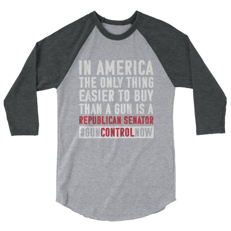 Anti Gun Shirt : Gun Reform Shirt Raglan Baseball Anti-gun T - Etsy