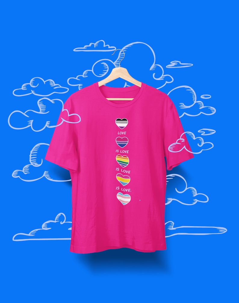 LGBT Love is Love Shirt LGBTQ Shirt: Pride Shirt for Women Pride Shirt ...