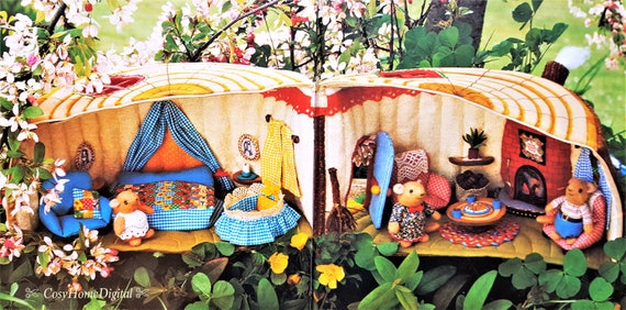 Fabric Mouse House Designs