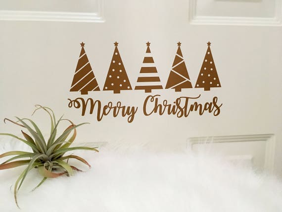 Christmas Decal/ Christmas Decor/ Vinyl Christmas Decal/ - Etsy Canada