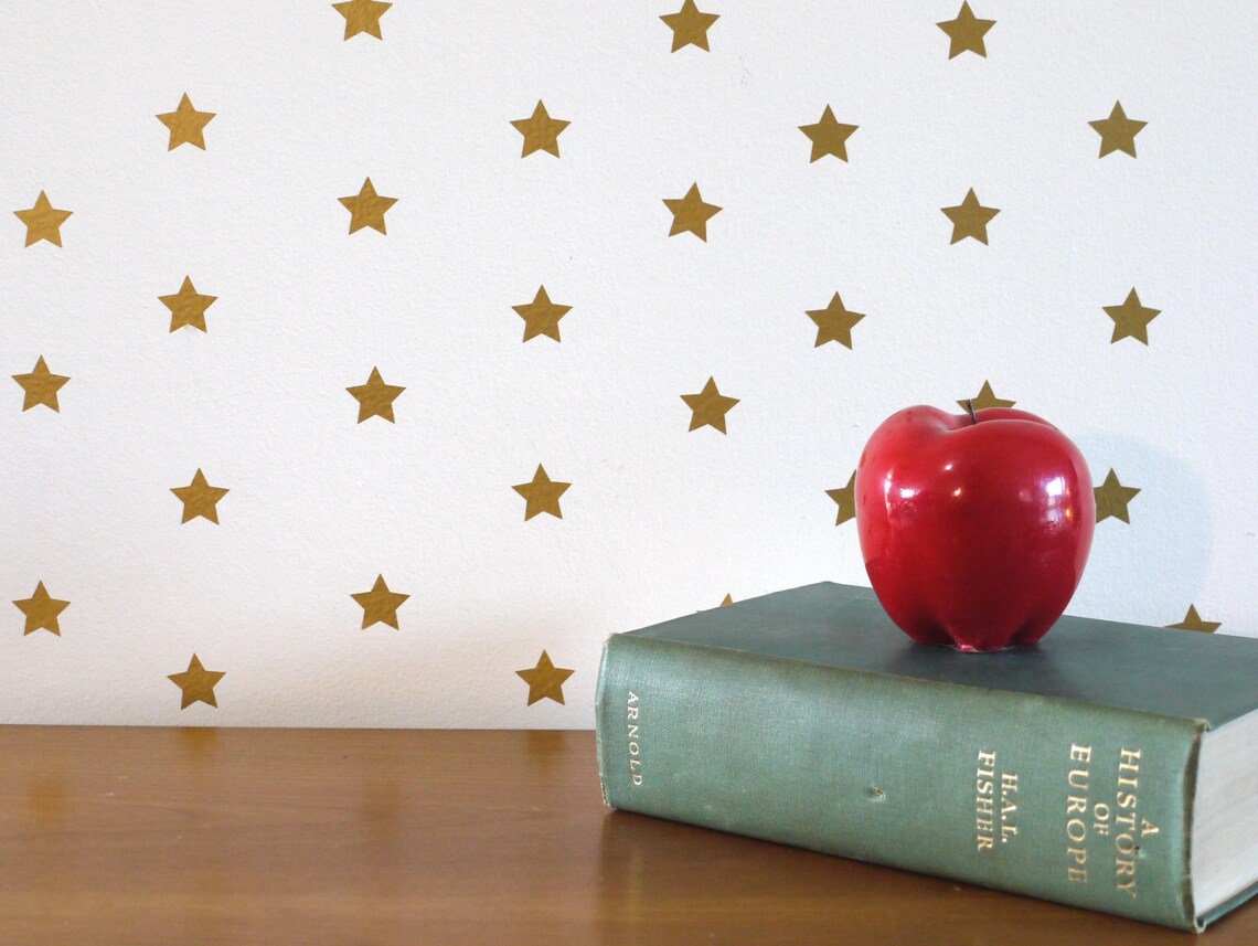 Star Wall Decals/ Confetti Star Decals/ Star Vinyl Decal/ Pattern Decal ...