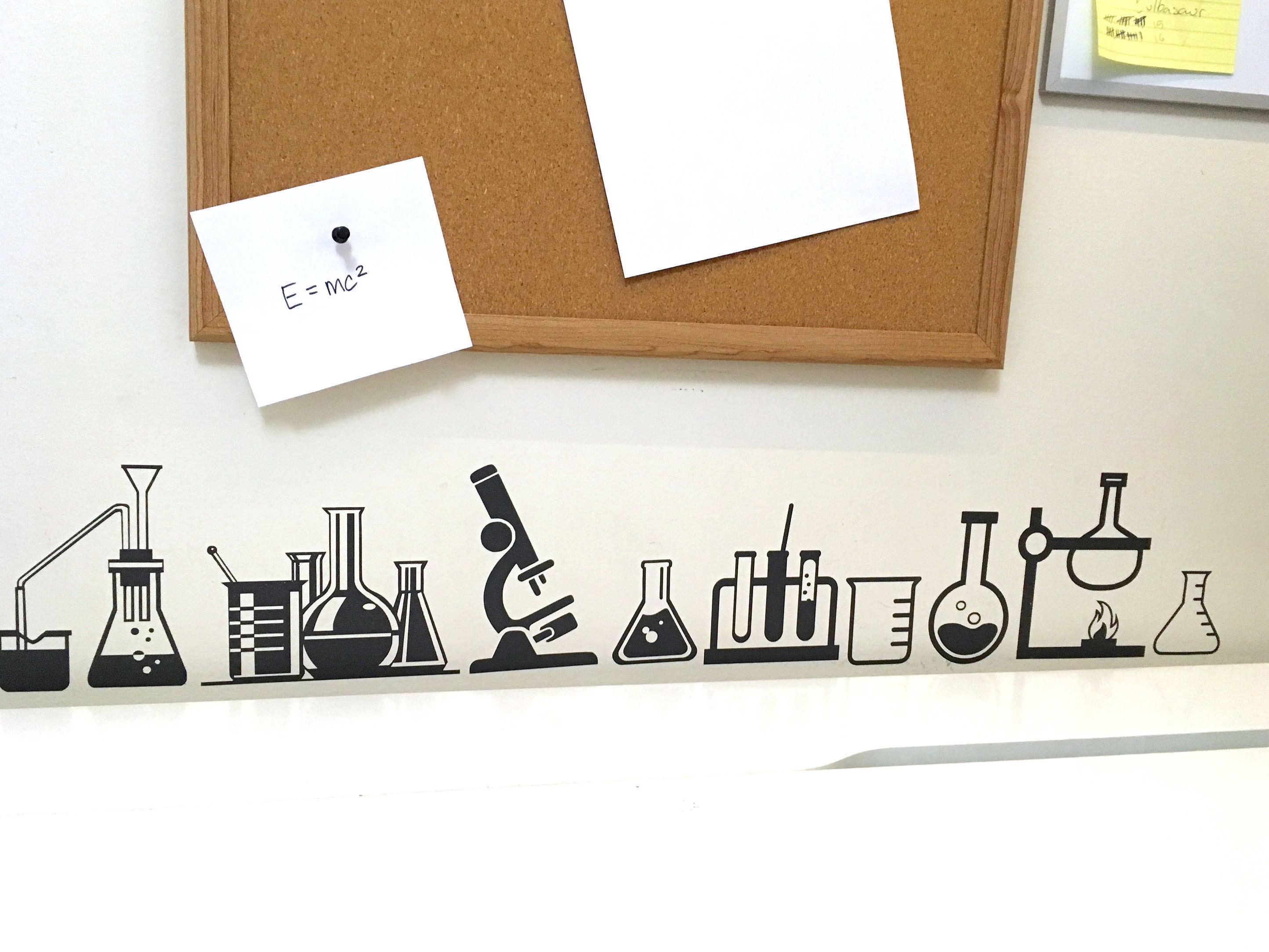 Chemistry Decal Set / Chemistry Wall Art Science Decal - Etsy Australia
